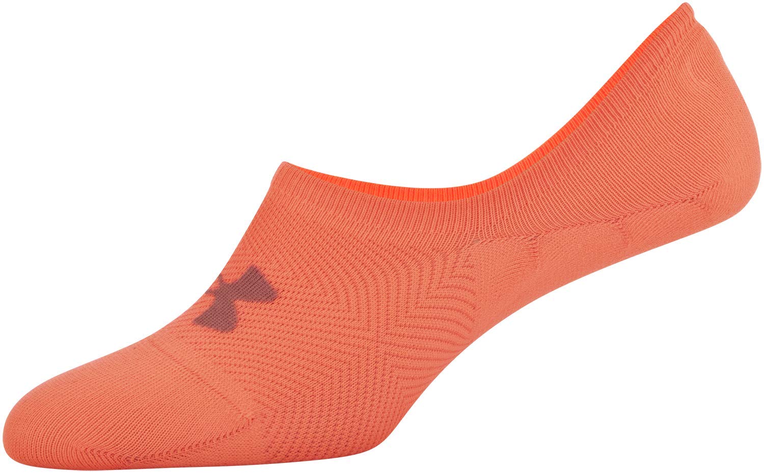 Under Armour Women's Breathe Lite Ultra Low Socks, Multipairs , Peach Plasma Assorted (3-Pairs) , Medium