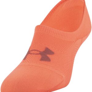 Under Armour Women's Breathe Lite Ultra Low Socks, Multipairs , Peach Plasma Assorted (3-Pairs) , Medium