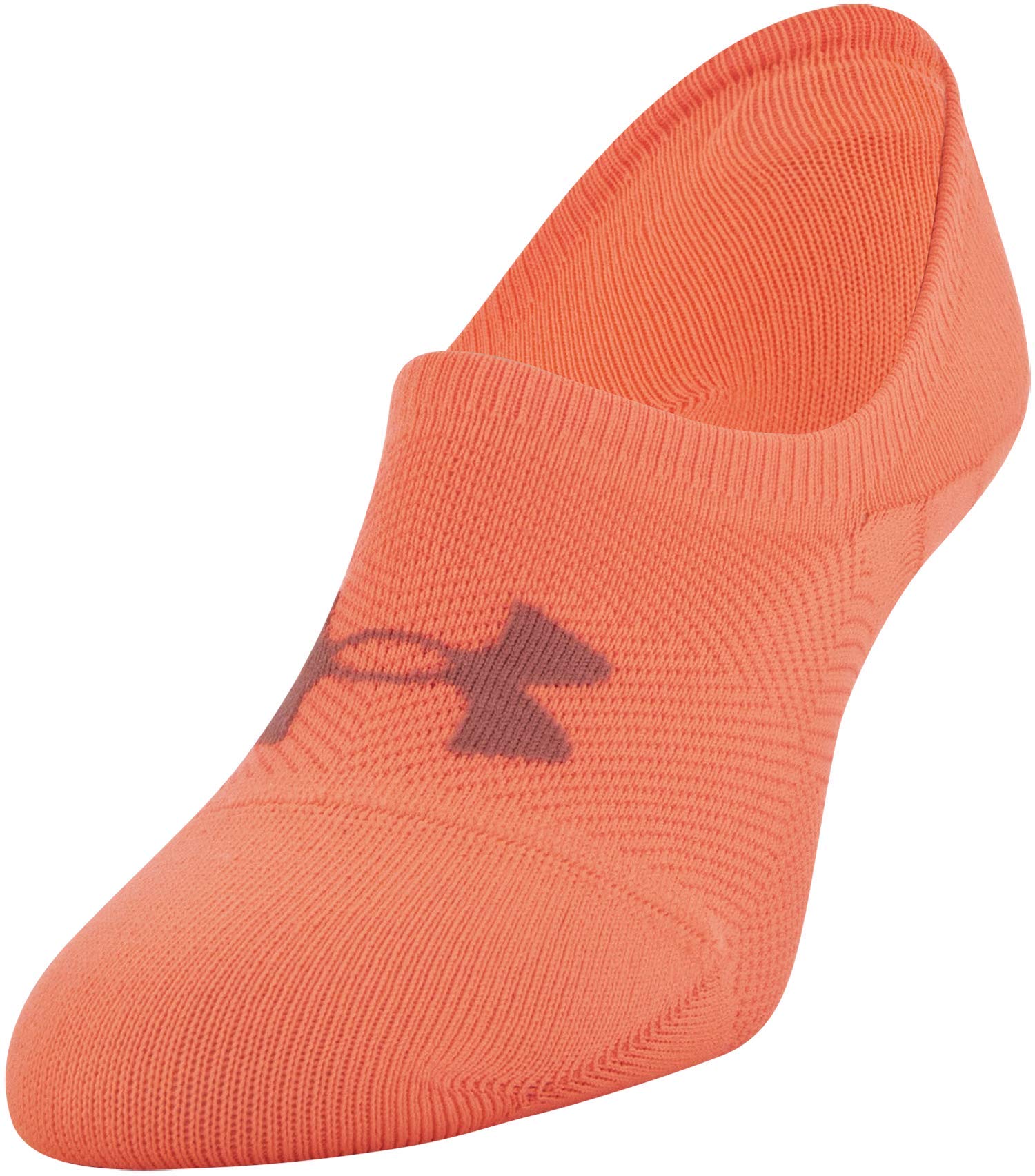 Under Armour Women's Breathe Lite Ultra Low Socks, Multipairs , Peach Plasma Assorted (3-Pairs) , Medium