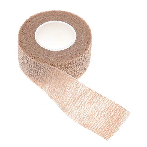 12 Pack 1" x 5 Yards Self Adhesive Elastic Bandage Wrap Stretch Self-Adherent Tape for First Aid,Sports, Wrist, Ankle (10 Colors)