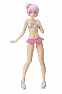 sega project diva arcade future tone megurine luka super premium action figure twinkle resort, 8.2"