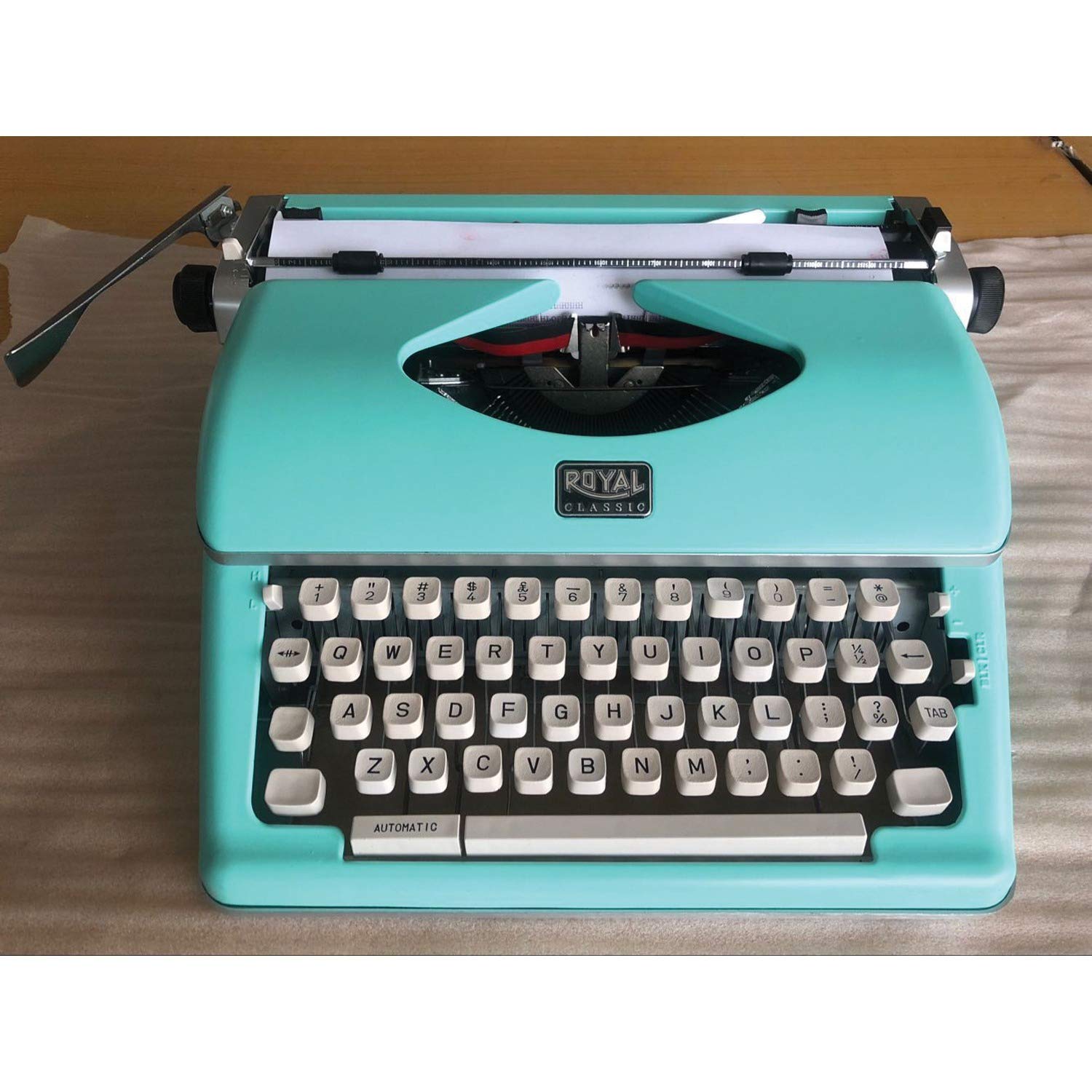 Royal 79101t Classic Manual Typewriter (mint Green)