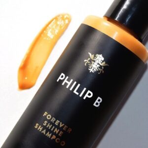 PHILIP B. Forever Shine with Megabounce Shampoo 32 oz - Volumizing Cleanser With Notes of Pure Oud Leaves Hair Smooth & Glossy, Reduces Frizz, For All Hair Types