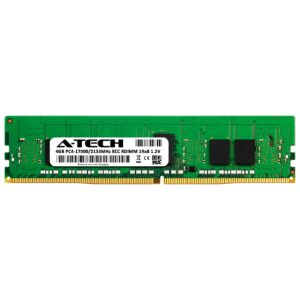 A-Tech 4GB RAM Replacement for Hynix HMA451R7MFR8N-TF | DDR4 2133MHz PC4-17000 1Rx8 1.2V ECC RDIMM Registered 288-Pin DIMM Memory Module