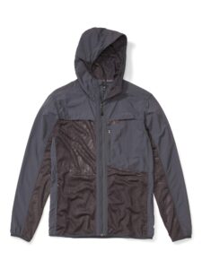 exofficio men's bugsaway sandfly jacket, dark steel, large