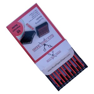 Rock Paper Shears - Sculpting Razor Replacement Blades for Styling Hair 10 Count