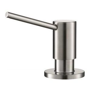 kraus kitchen soap and lotion dispenser in spot free stainless steel, ksd-43sfs