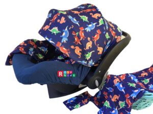 9pc baby boy baby girl ultimate set of infant car seat cover canopy headrest blanket hat nursing scarf, 25je11