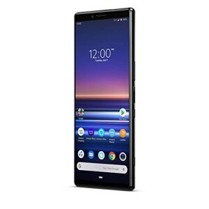 Sony Xperia 1 with Alexa Hands-Free - Unlocked Smartphone - 128GB - Black - (US Warranty) in 6.5" 4K HDR OLED Display