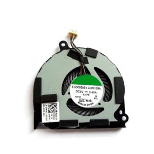 laptop cpu fan for dell latitude e7450 ksb05105hc-cl1l compatible part number eg50050s1-c032-s9a 0hmwc7 hmwc7 dc28000f5sl dc5v 0.4a used