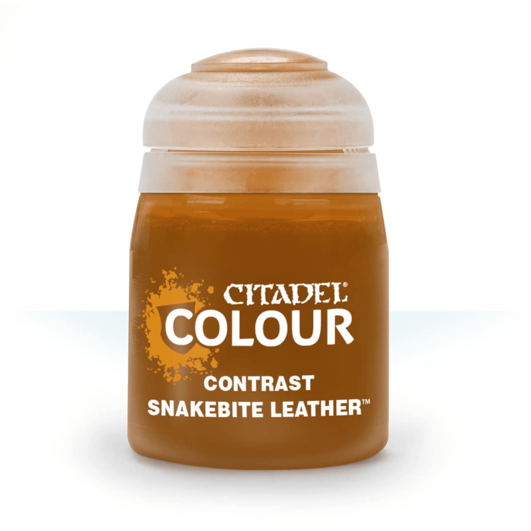 Games Workshop Citadel Pot de Peinture - Contrast Snakebite Leather (18ml)