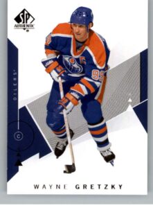 2018-19 upper deck nhl sp authentic #99 wayne gretzky edmonton oilers official ud hockey trading card