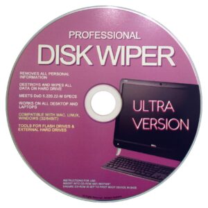 professional hard drive wiper & usb eraser cd – all os 32/64bit