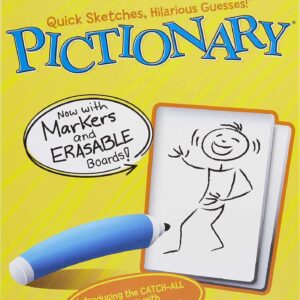 Mattel Games Pictionary Board Game, Drawing Game for Kids, Adults and Game Night, Unique Catch-All Category for 2 Teams (Amazon Exclusive)