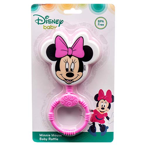 Disney Baby Toy Set Minnie Mouse and Mickey Mouse Rattle Toys