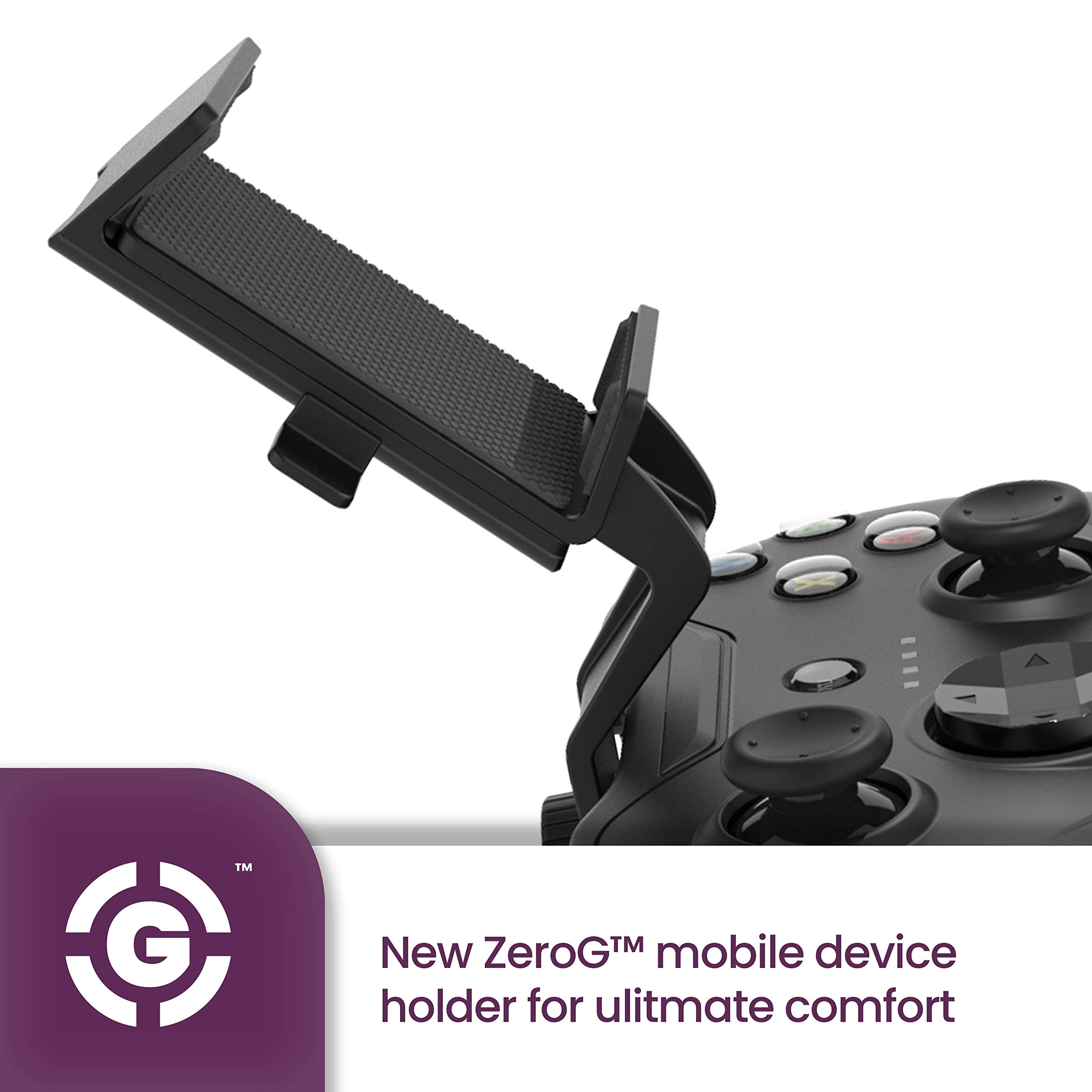 RiotPWR Mfi Certified Gamepad Controller for iOS iPhone - Wired with L3 + R3 Buttons, Power Pass Through Charging, Improved 8 Way D-Pad, and redesigned ZeroG Mobile Device