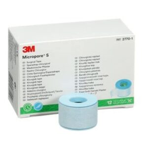 3M Kind Removal Silicone Tape 1 Inch X 5-1/2 Yards - Box of 12 Rolls