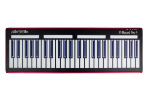 keith mcmillen instruments k-board pro 4 | 48-key mpe expressive usb midi controller with polyphonic aftertouch, per-note adjustable pitch bend, and per-note modulation/slide