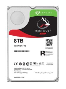 seagate ironwolf pro st8000ne001 8 tb hard drive - 3.5" internal - sata (sata/600)