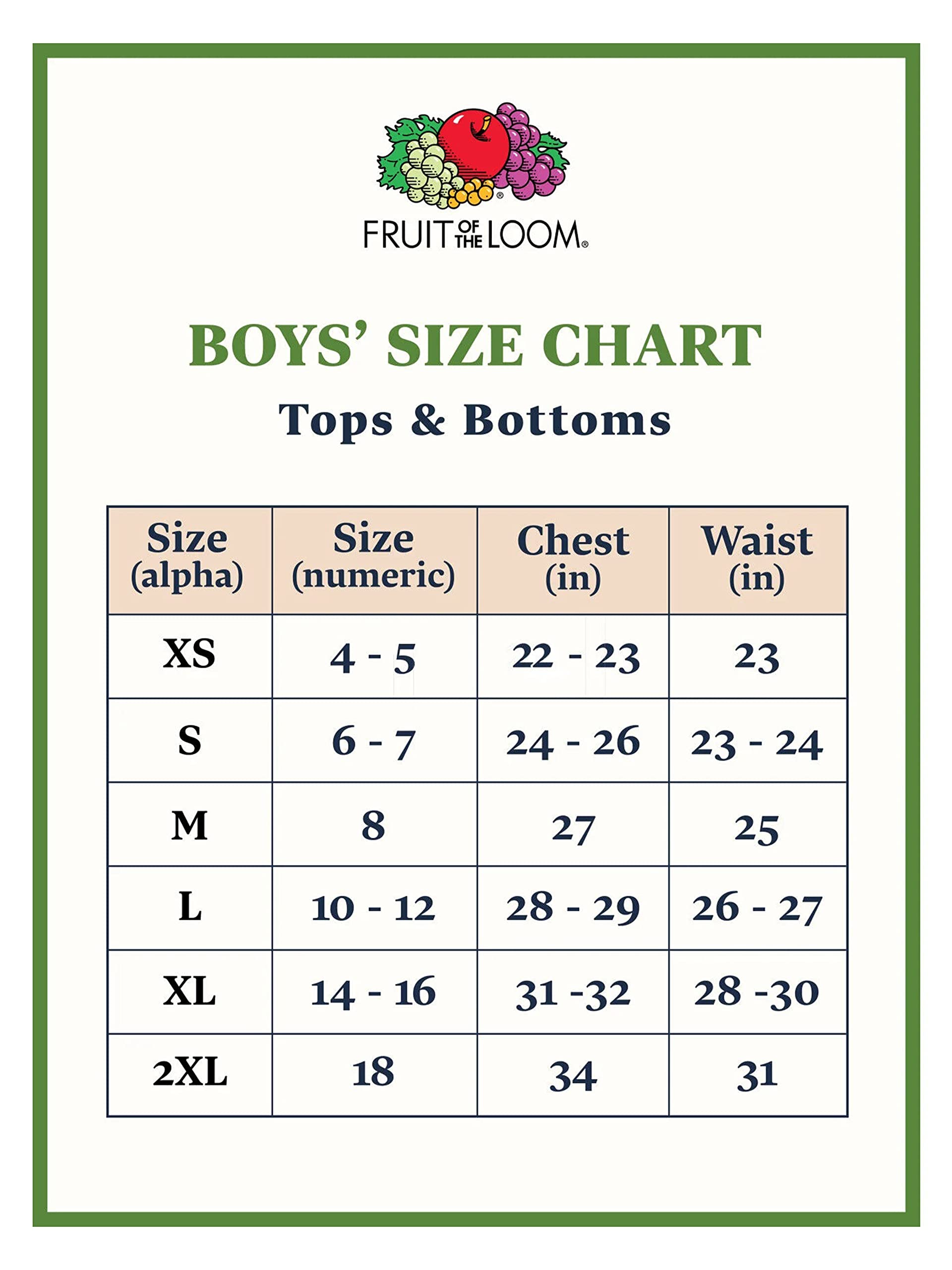 Fruit of the Loom boys Fleece Sweatshirts, Hoodies, Sweatpants & Joggers Shirt, Full Zip - Navy Stripe, Medium US