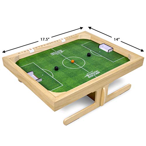 GoSports Magna Ball Tabletop Board Game - Fast-Paced Magnet Game for Kids & Adults, Choose Between Magna, Soccer, and Hockey Games