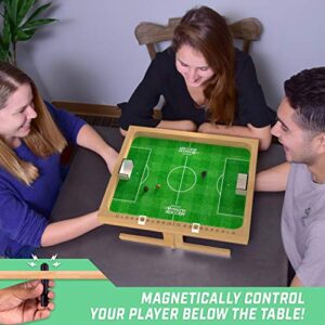 GoSports Magna Ball Tabletop Board Game - Fast-Paced Magnet Game for Kids & Adults, Choose Between Magna, Soccer, and Hockey Games