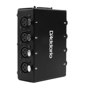 d'addario accessories modular snake system stage box (pw-xlrsb-01)