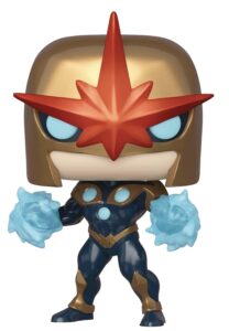 funko pop! marvel: nova prime vinyl figure, multicolor