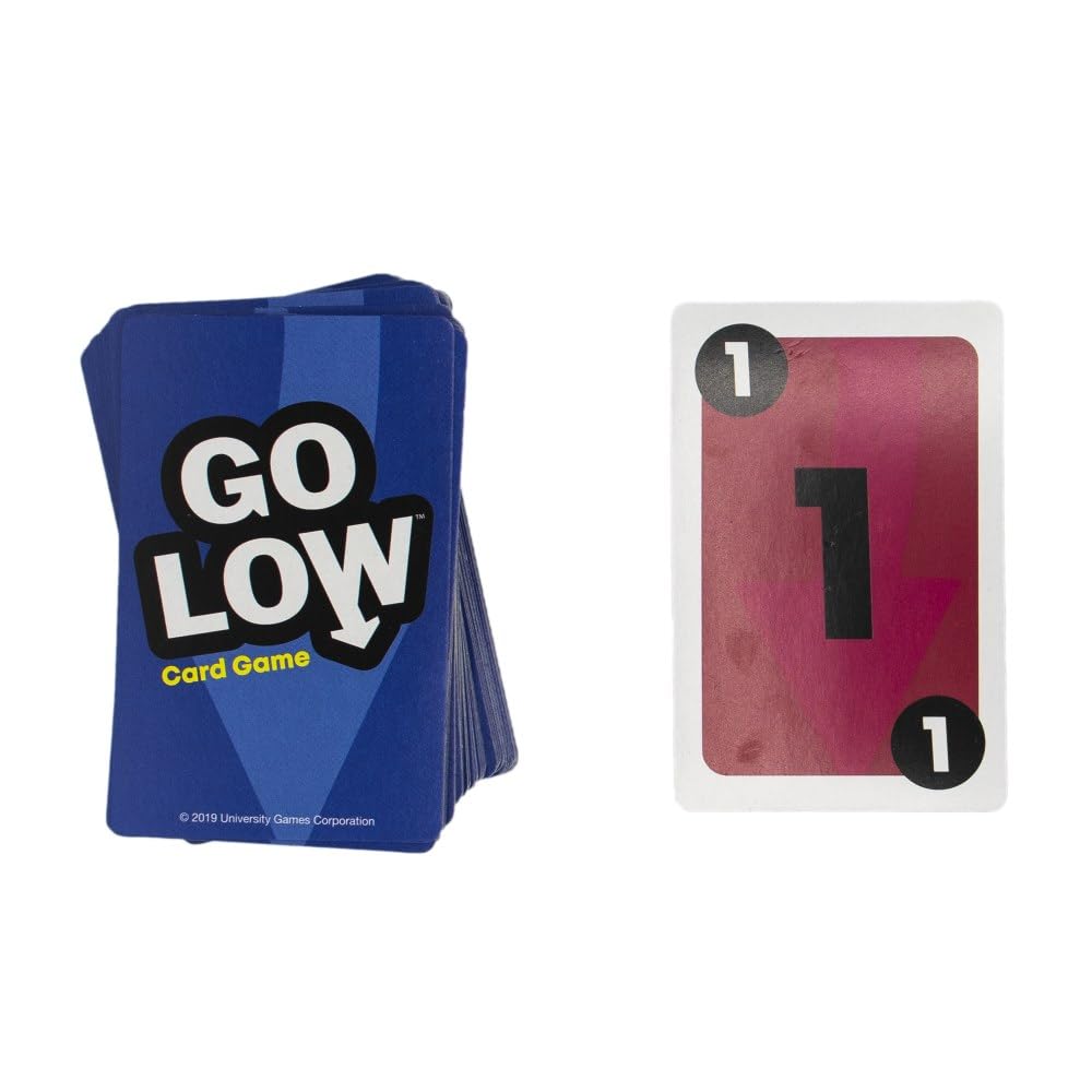 University Games Go Low Card Game Small