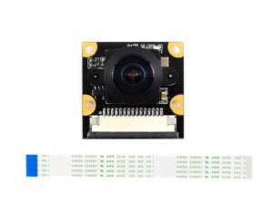 waveshare imx219-160 camera, compatible with raspberry pi 5, applicable for jetson nano, 8 megapixels, 160° fov