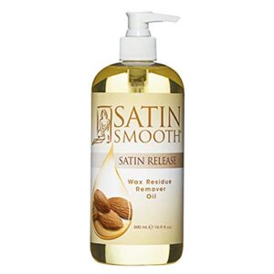 satin smooth release wax residue remover oil 16.9oz