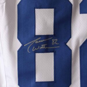 Jason Witten Autographed/Signed Dallas White XL Jersey BAS