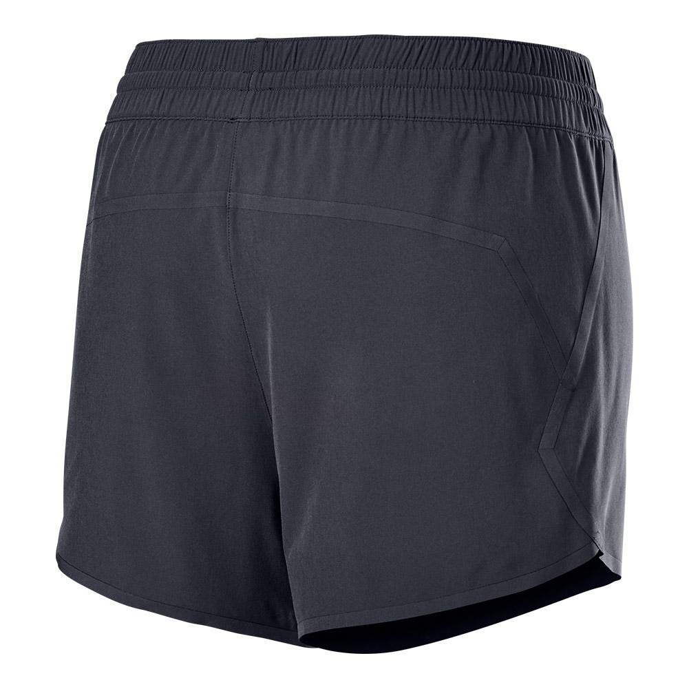 Wilson Women`s F2 Bonded 3.5 Inch Tennis Short Ebony (X-Small Ebony)