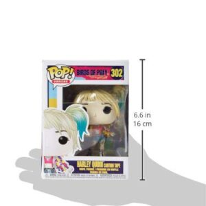 Funko Pop! Heroes: Birds of Prey - Harley Quinn (Caution Tape), Multicolor, 3.75 inches