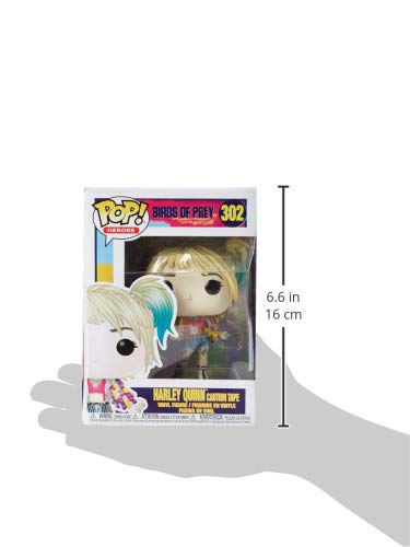 Funko Pop! Heroes: Birds of Prey - Harley Quinn (Caution Tape), Multicolor, 3.75 inches