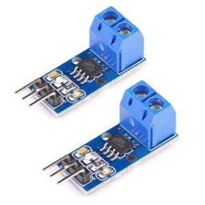 hiletgo 2pcs acs712 30a current sensor module 30a range acs712 module