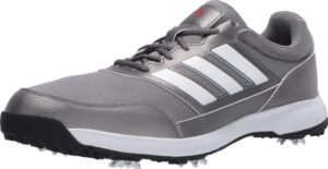 adidas men's tech response 2.0 golf shoe, grey, 10.5 medium us