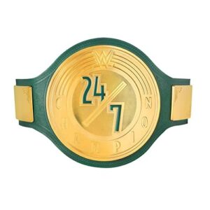 wwe authentic wear 24/7 championship replica title belt multi