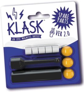 klask game spare part set 2.0 - for klask and klask 4 the magnetic party game of skill for kids and adults of all ages