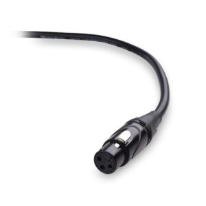 Cable Matters XLR to 1/4 TS Microphone Cable 6 ft, Unbalanced Female XLR to Male 1/4 (6.35mm) TS Cable