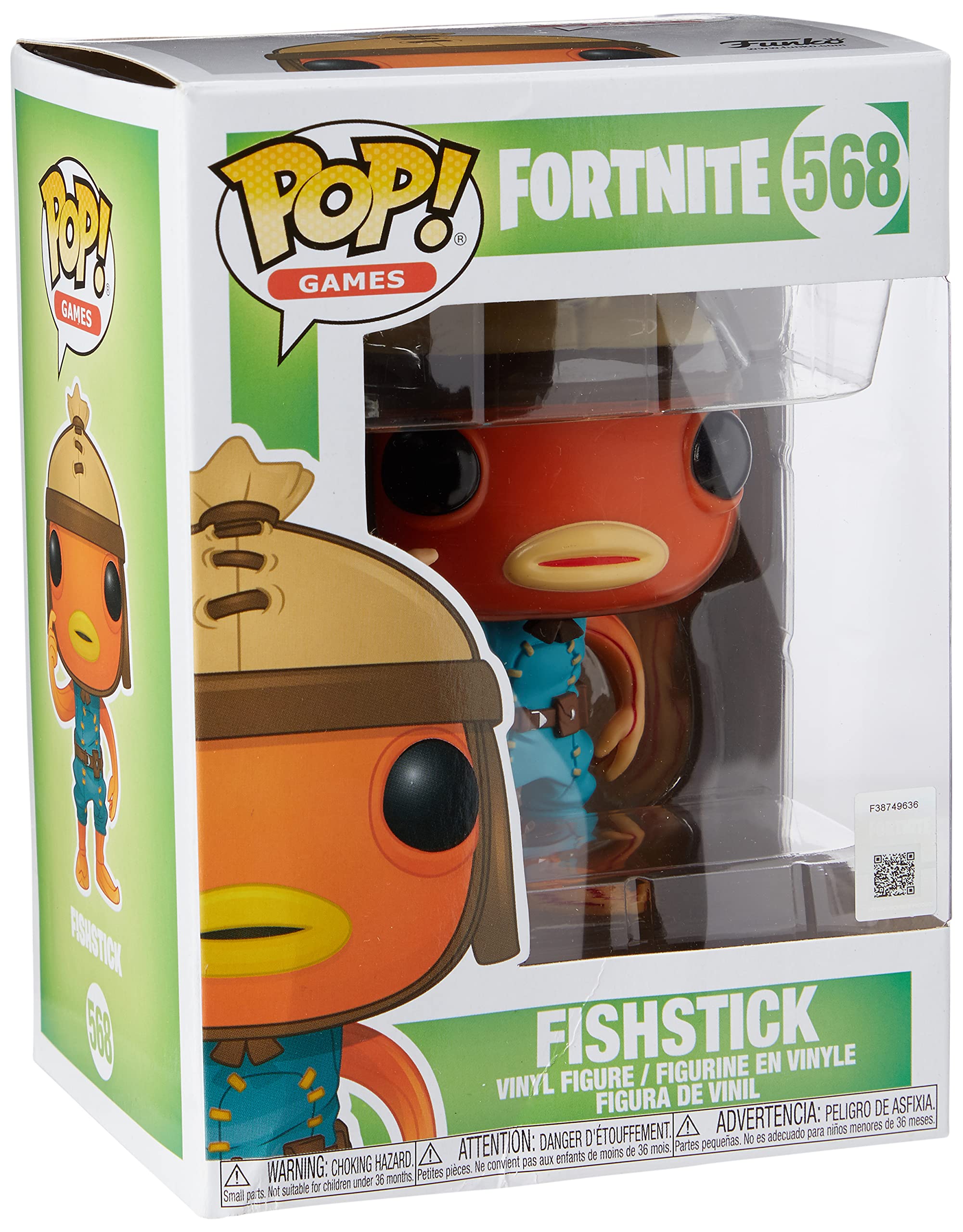 Funko Pop! Games: Fortnite - Fishstick, 3.75 inches