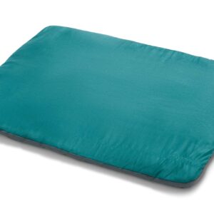 Ruffwear, Mt. Bachelor Pad Portable Dog Bed for Camping, Travel, and Everyday, Tumalo Teal, Medium