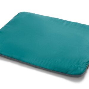 Ruffwear, Mt. Bachelor Pad Portable Dog Bed for Camping, Travel, and Everyday, Tumalo Teal, Medium