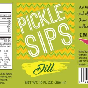 Pickle Sips - Pickle Juice - Dill