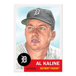 2019 topps the mlb living set #184 al kaline detroit tigers official baseball card sold out limited print run