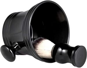 vkzylife traditional beard shaving tools set - best mug bowl made of abs and shaving brush wet shaving kit