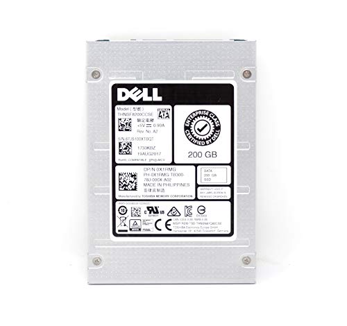 DELL 0X1RMG 200GB SATA SSD 2.5" 6Gbps Model: THNSF8200CCSE X1RMG