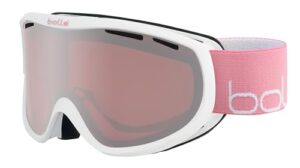 bolle sierra white pink shiny/vermillon gun cat.2 | small-medium - snow goggles feminine-adult