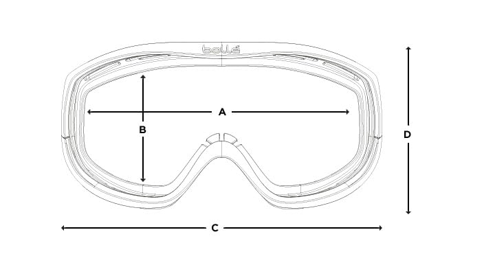 Bolle Sierra White Pink Shiny/Vermillon Gun Cat.2 | Small-Medium - Snow Goggles Feminine-Adult