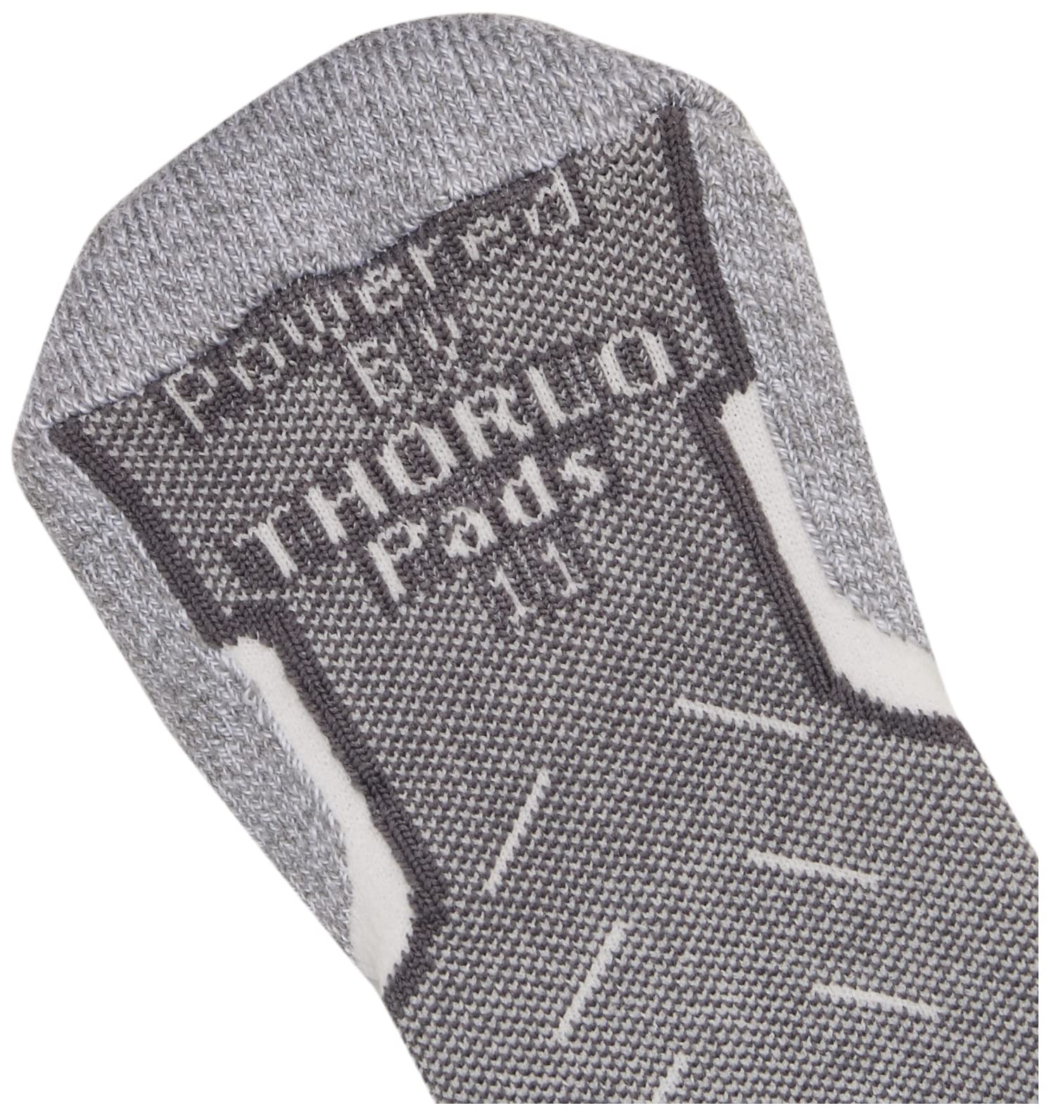 thorlos Experia Multi-Sport Thin Padded Low Cut 3 Pair Pack Socks Sockshosiery, Grey, Medium